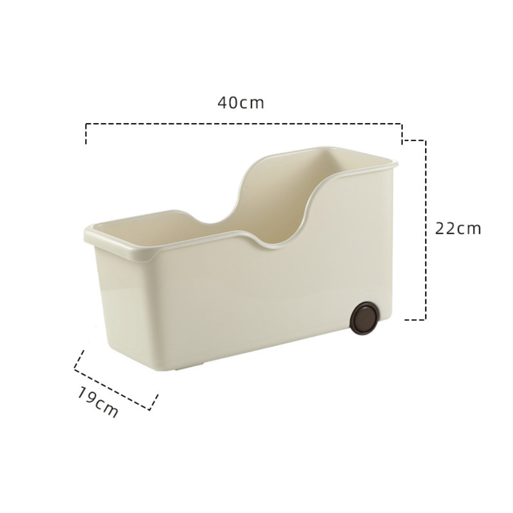 Multi-Purpose Storage Basket With Wheels – HOME ESSENTIALS