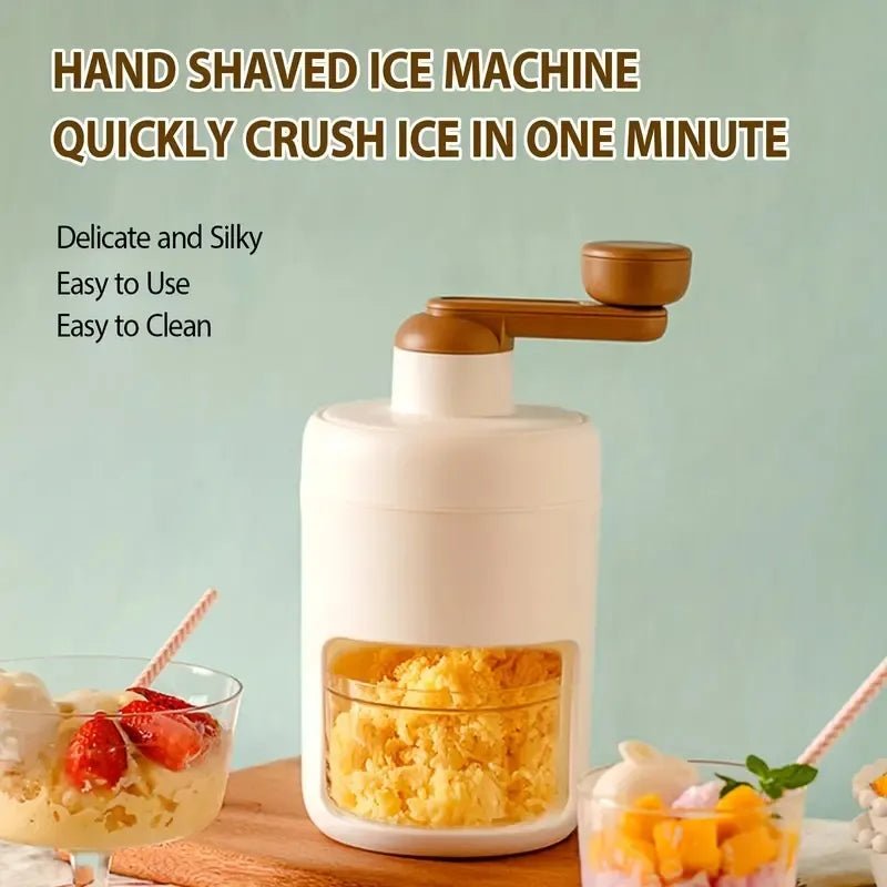 Advanced Manual Ice Crusher Machine – HOME ESSENTIALS