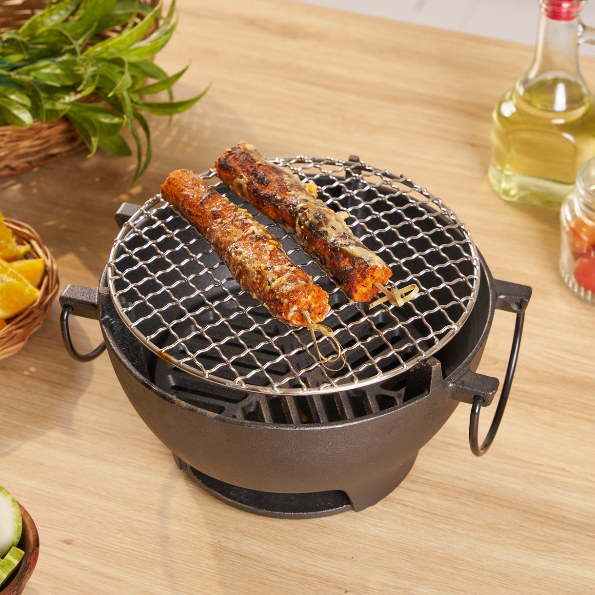 Multi-Functional Cast Iron Griller – HOME ESSENTIALS