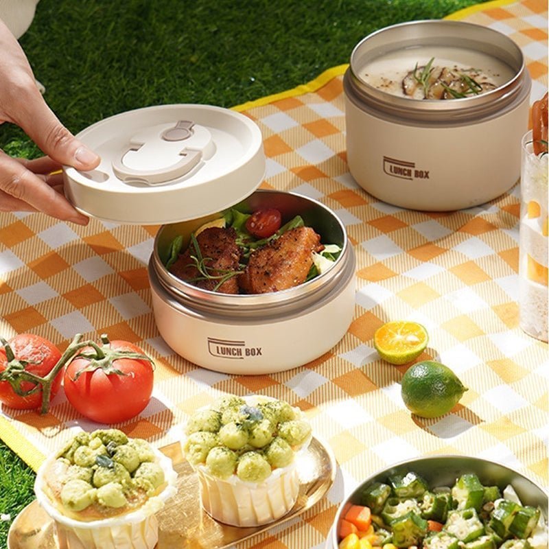 4 Pcs Portable Insulated Lunch Container Set with Bag – HOME ESSENTIALS