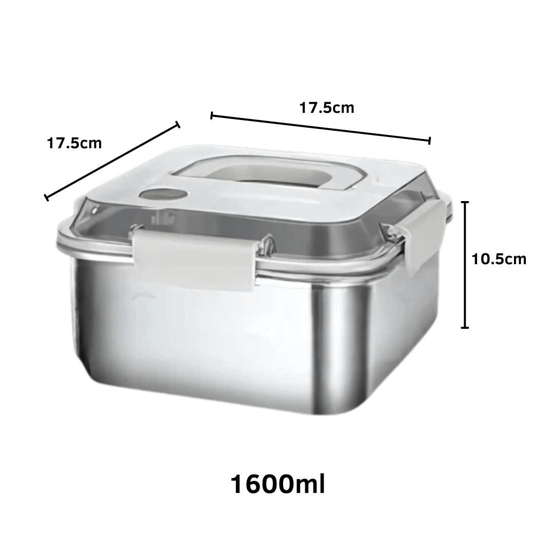 Fresh Lock Flat Bottom Meal Lunch Box