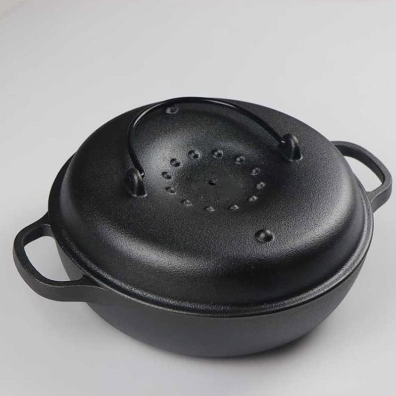 Multi-functional Cast Iron Pot