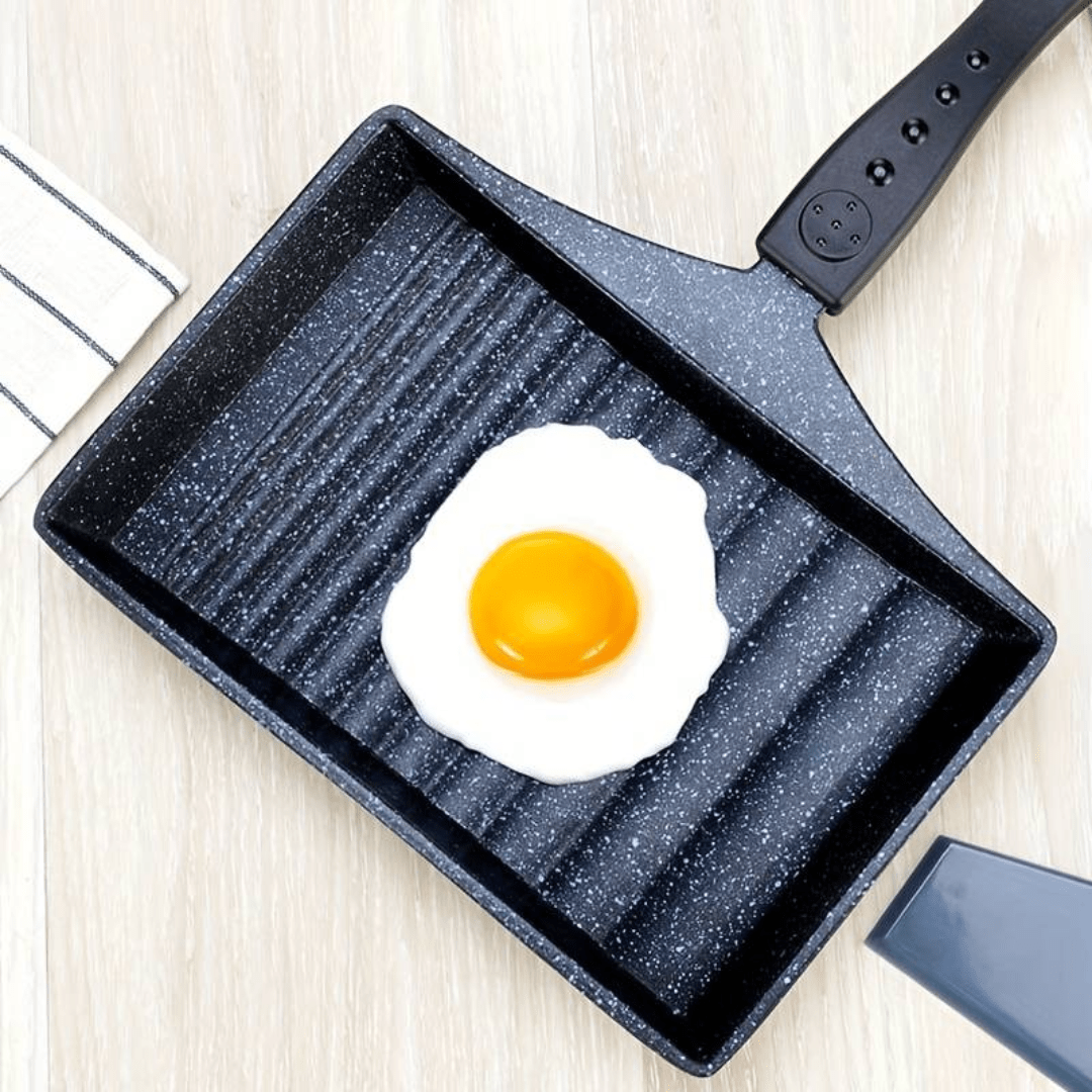 Non-Stick Portable Curved Pan – HOME ESSENTIALS