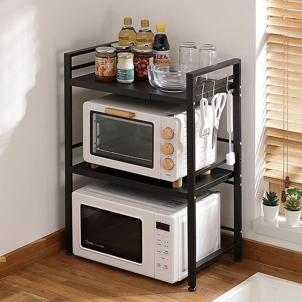 Kitchen Adjustable Standing Shelving Rack – HOME ESSENTIALS