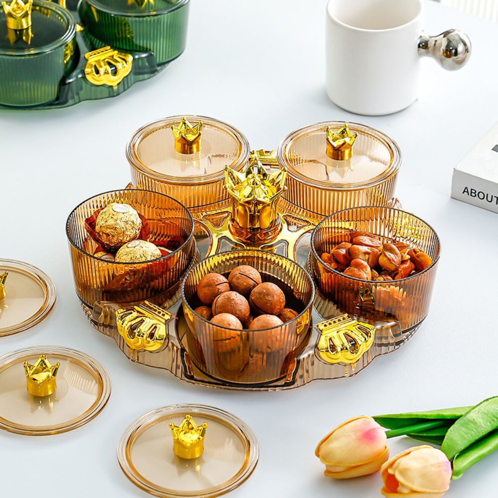 Classic Rotate Snack Dish Tray – HOME ESSENTIALS