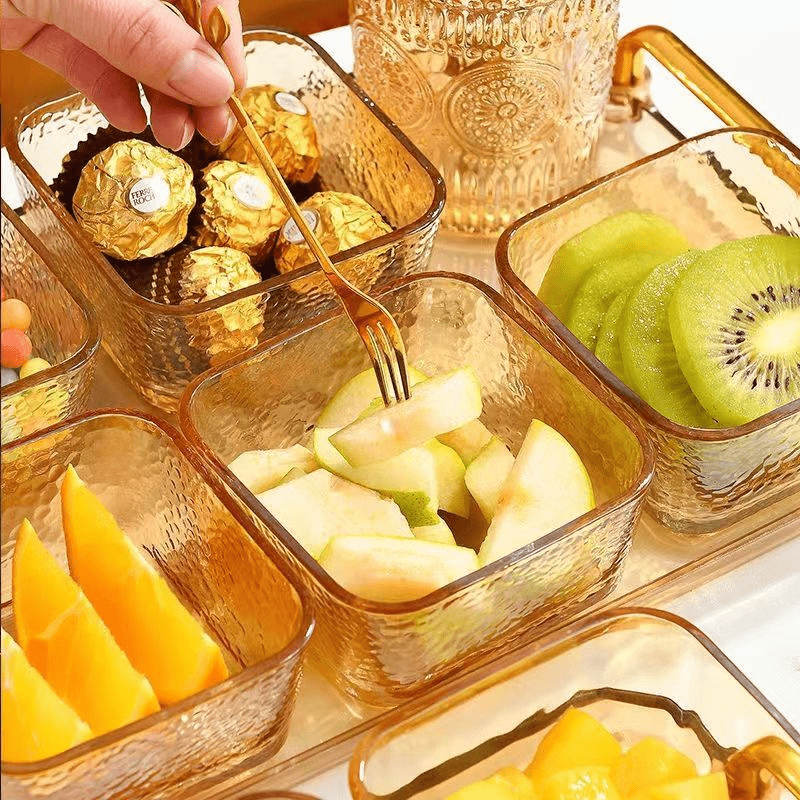 Luxury Serving Tray With Bowls & Lid – HOME ESSENTIALS